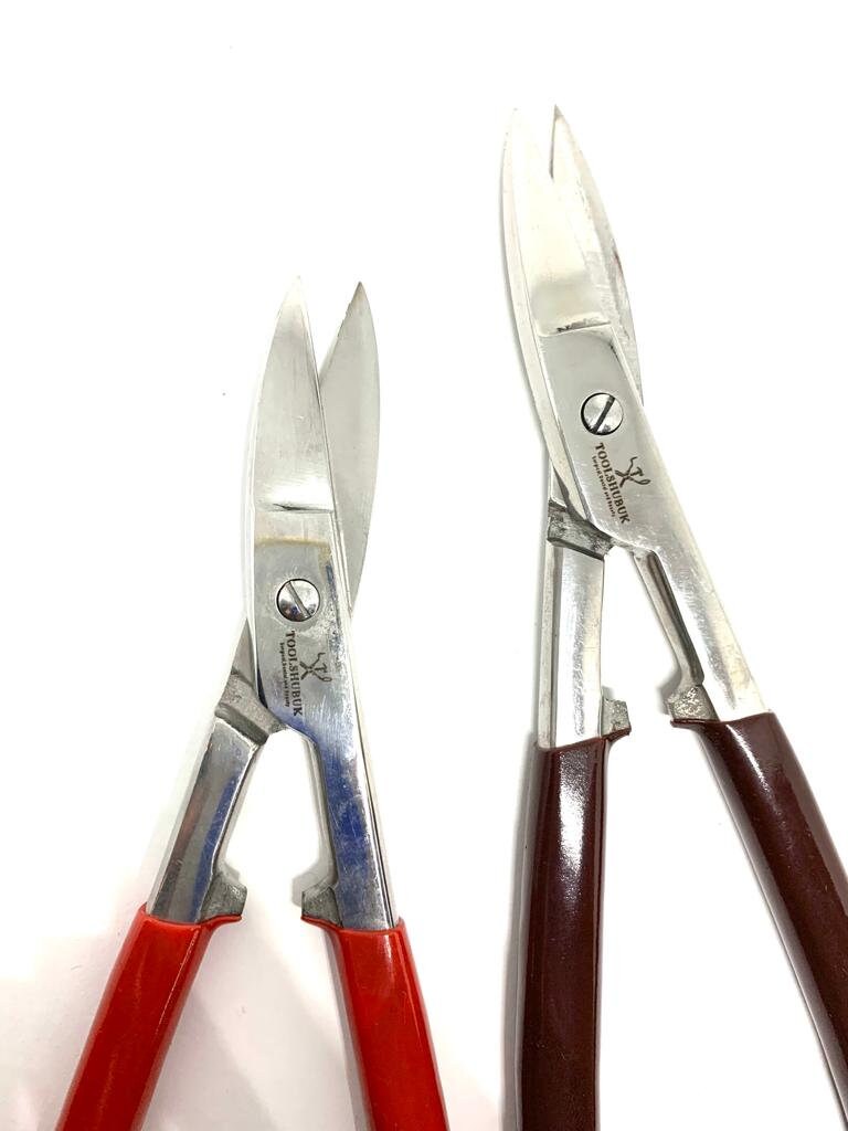 Jewellery Metal Tin Snips Pattern Straight 7" Shears Goldsmiths Cutting ...