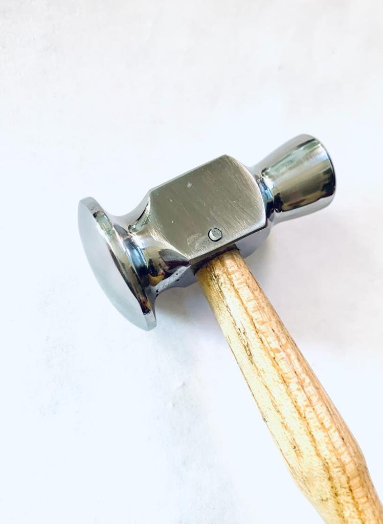 Chasing hammer set professional 28 and 32 mm Flat face and | Etsy