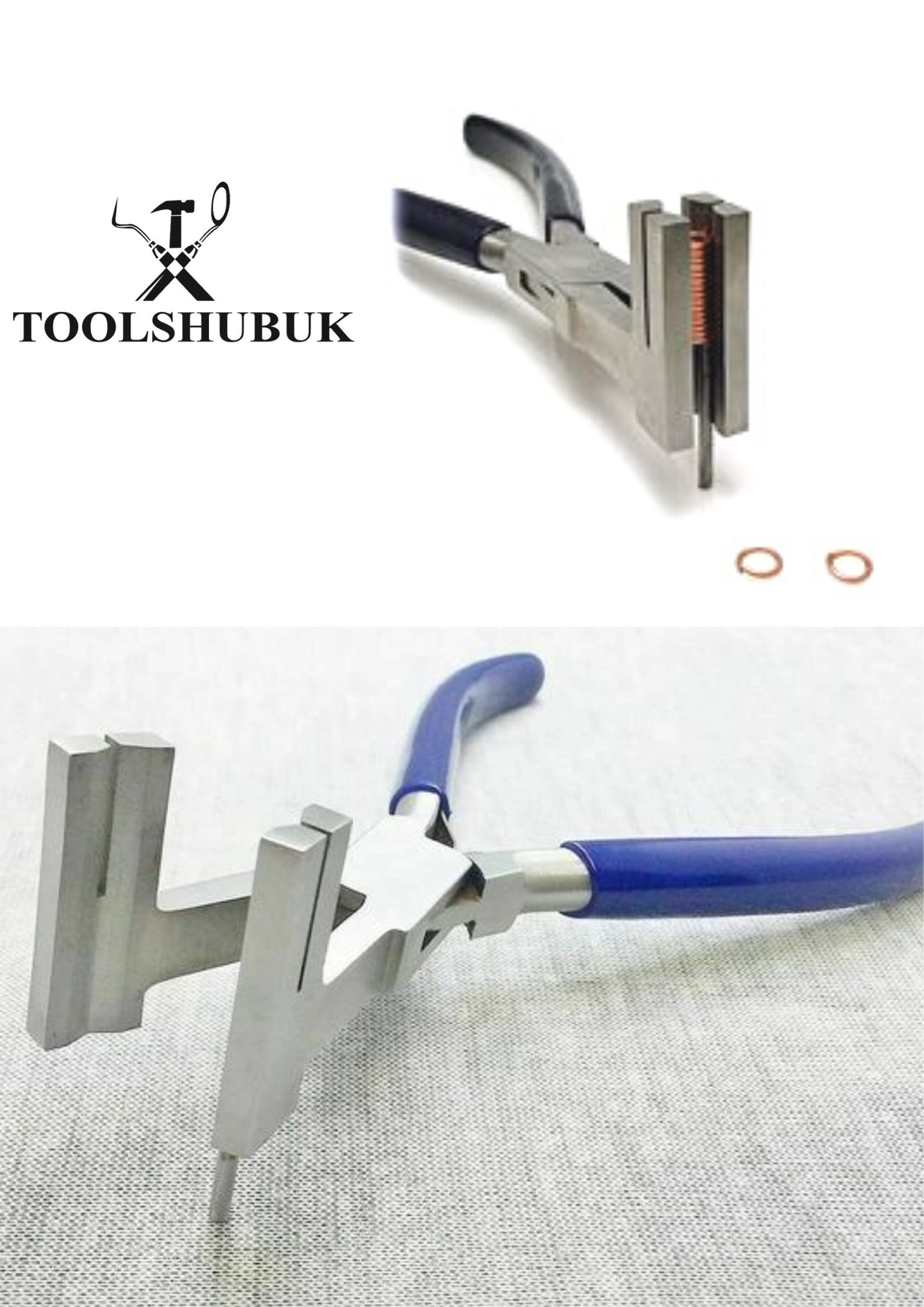 Jump Ring Coil Cutting Pliers Jewelry Making Holds Wires Coil up to 9 ...