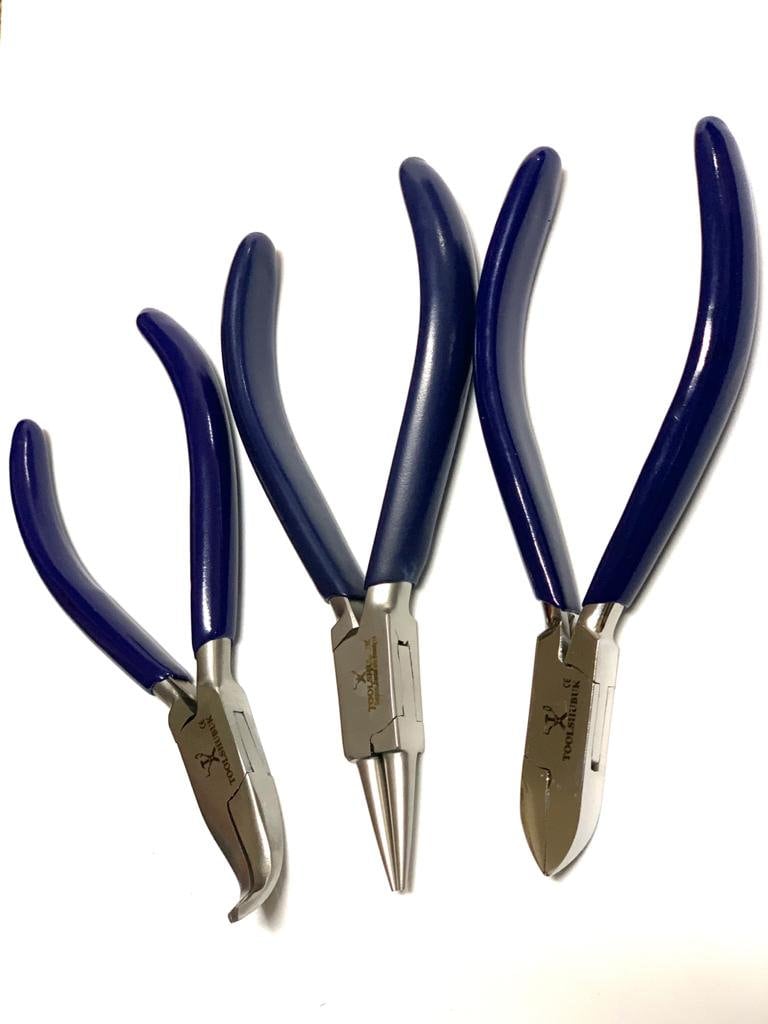 Round Nose,bent Nose and Side Wire Cutter for Jewelry Making Supplies ...
