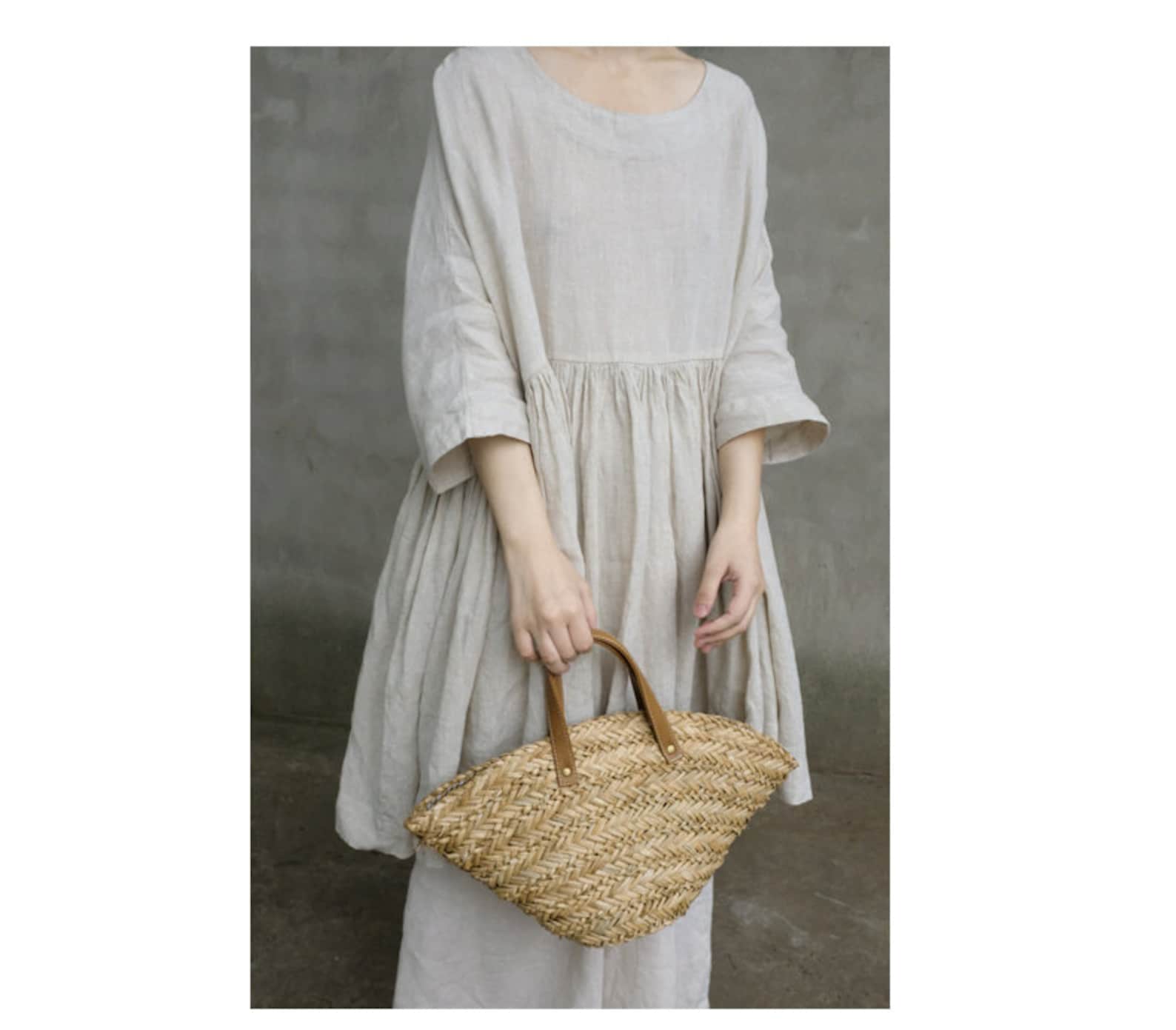 Women Cotton Linen Tops, Loose Linen Blouses ,oversized Shirt, Plus ...
