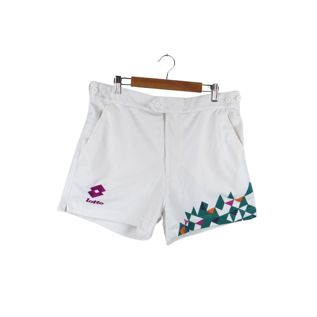 Lotto Vintage 90s Tennis Shorts Size XL Etsy