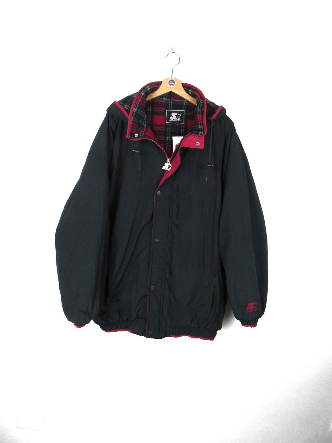 Starter Vintage 90s Parka Jacket Size XXL - Etsy