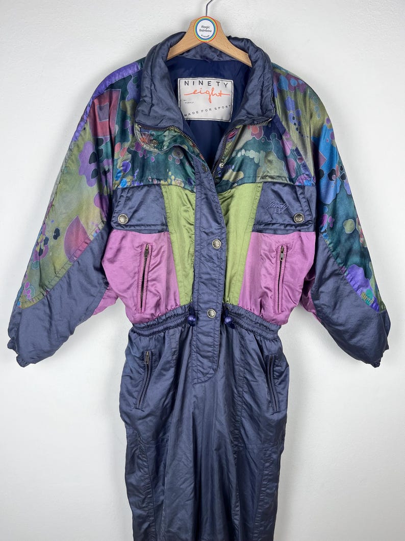 Ninety Eight by Peralp Vintage 1990s Ski Suit - Size L - Etsy UK
