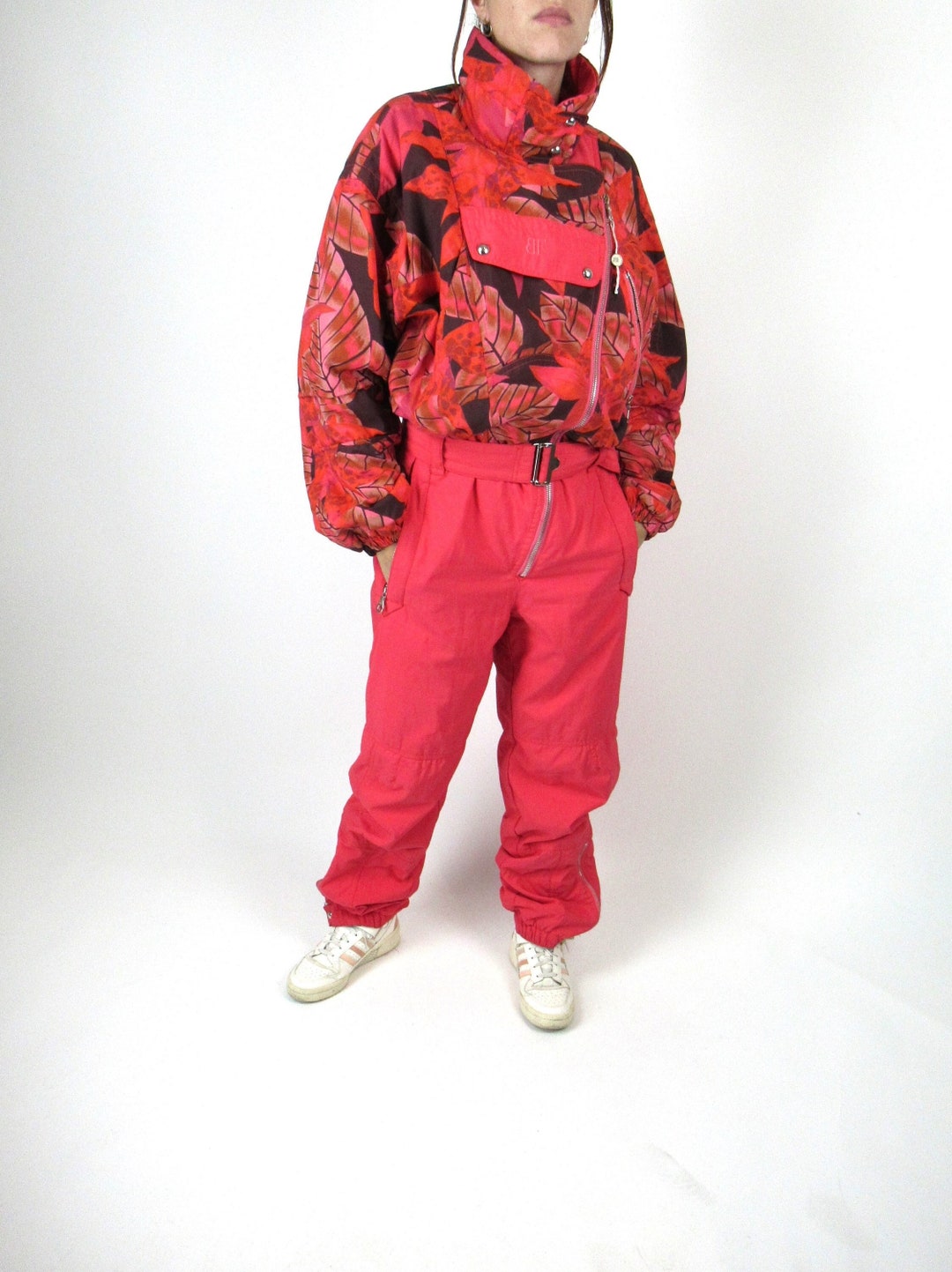 Belfe Vintage 90s One-piece Ski Suit - Size M - Etsy