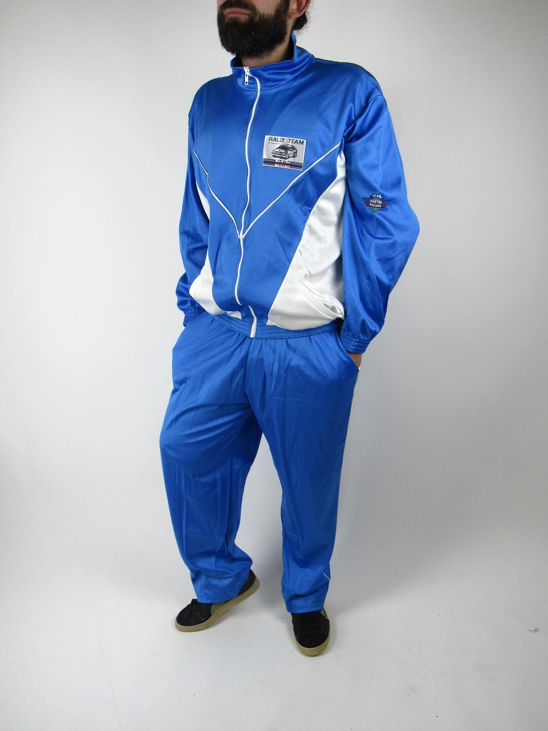 Martini Racing Rally Team Postalmarket Deadstock Vintage 1990s Acetate ...