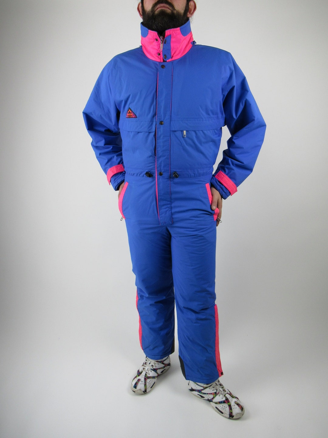 Aesse 90s Vintage One-piece Ski Suit - Size M - Etsy