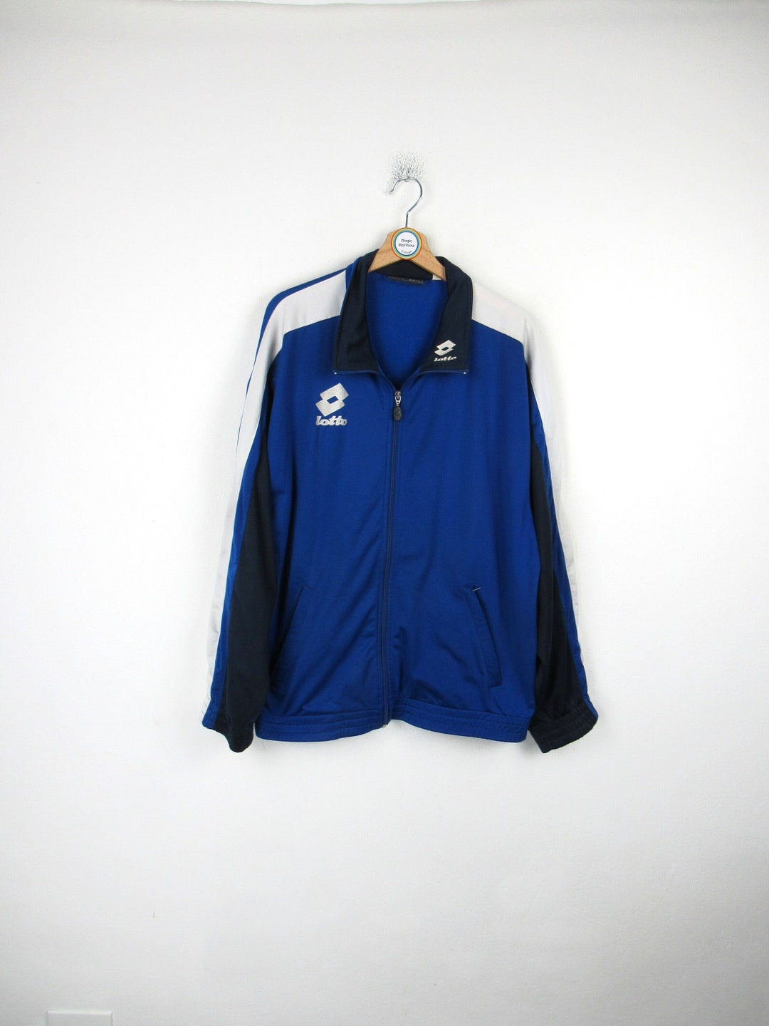 Lotto Vintage 90s Acetate Tracksuit Jacket Size XL - Etsy