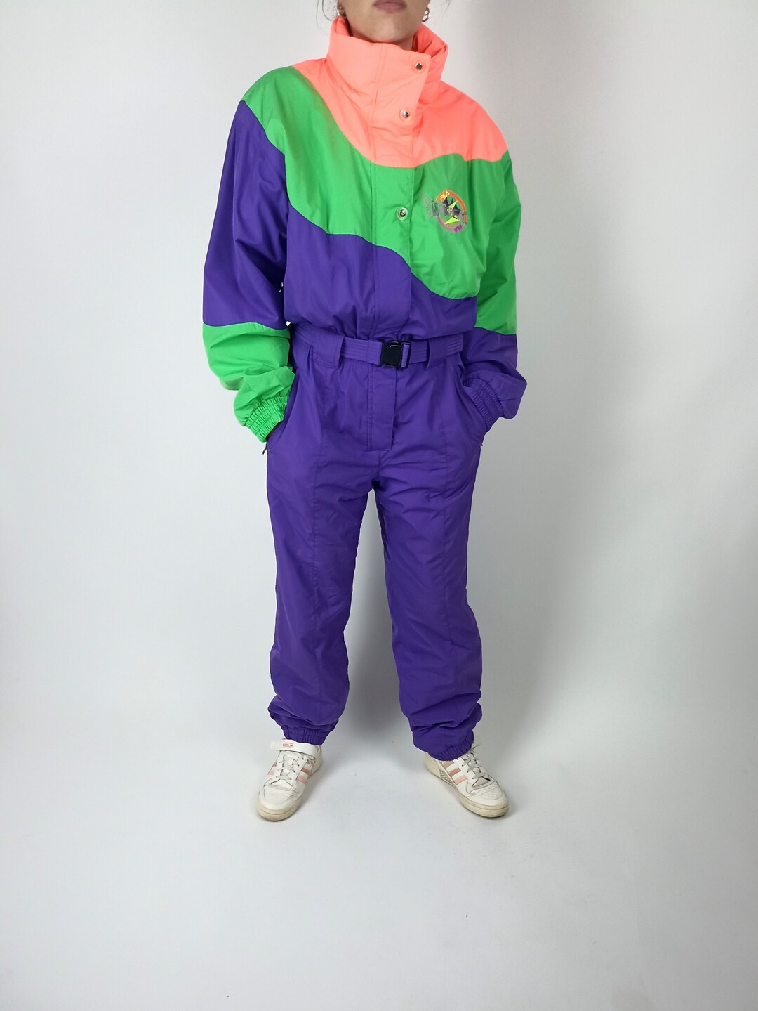 Fila Snowbeach Vintage 90s One-piece Ski Suit Size M - Etsy