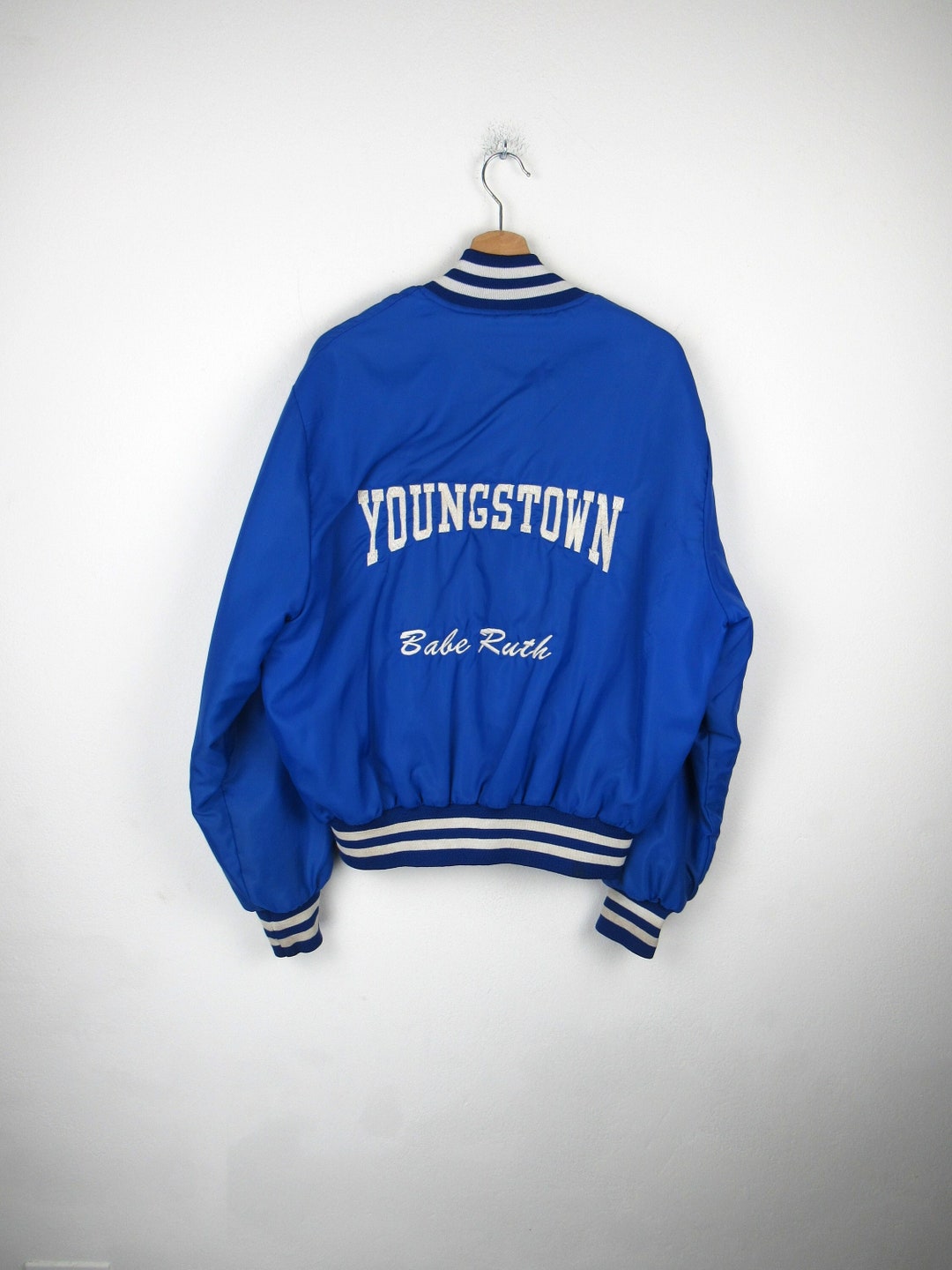Holloway Youngstown Babe Ruth Jacket, 90s Vintage Satin Satin Jacket ...