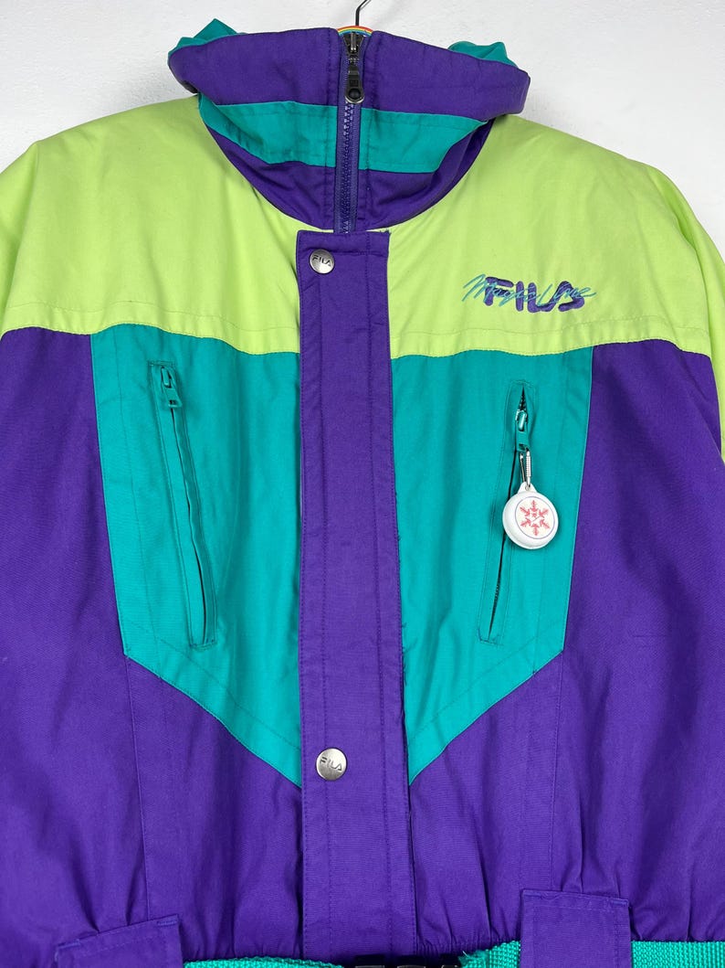 Vintage 1990s Fila Magic Line Ski Suit - Size L - Etsy UK