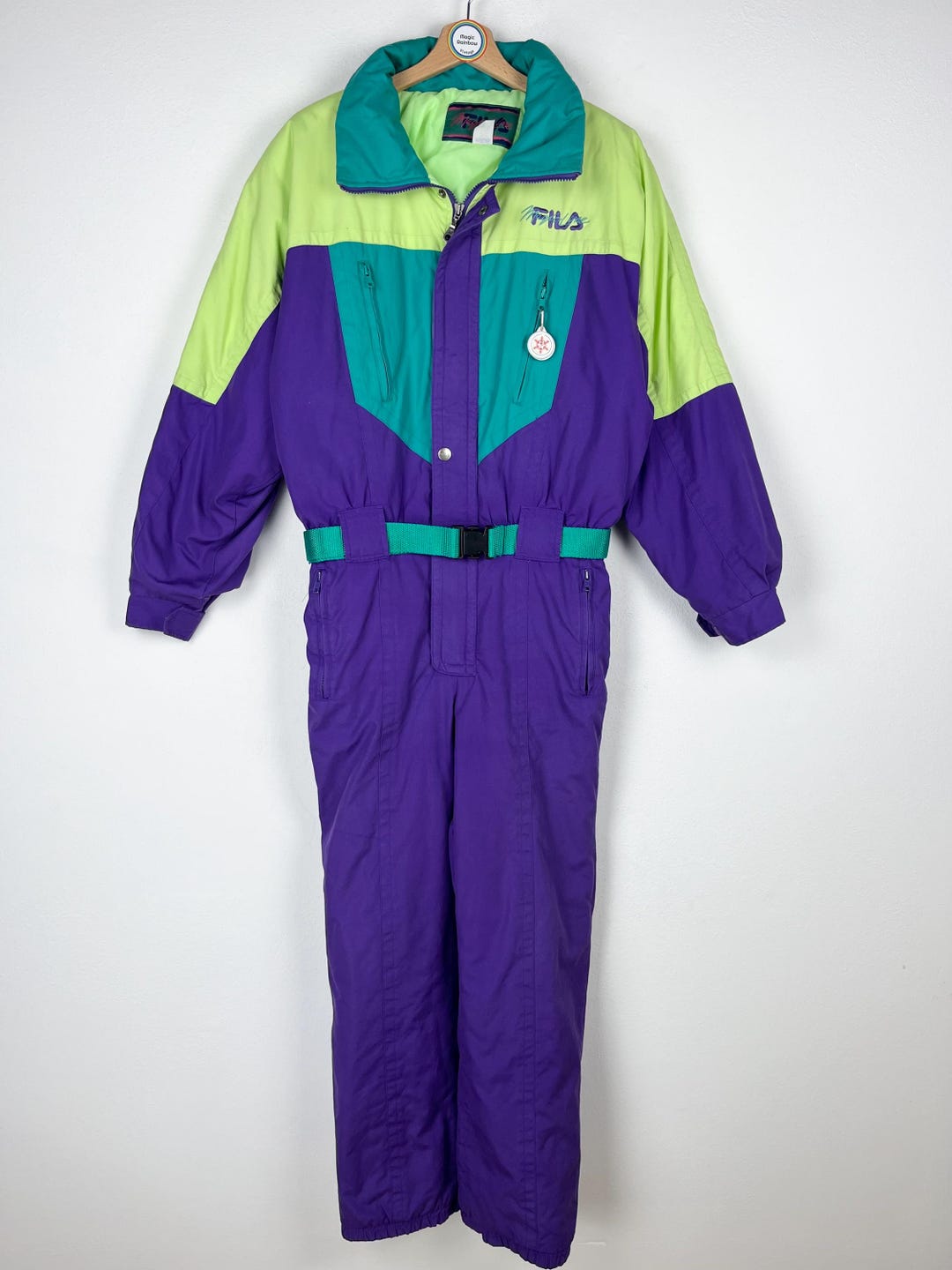 Vintage 1990s Fila Magic Line Ski Suit - Size L - Etsy UK