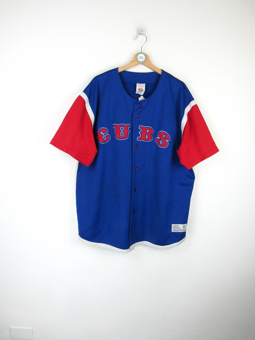 Vintage 90s Chicago Cubs MLB True Fan Baseball Jersey Size XL - Etsy