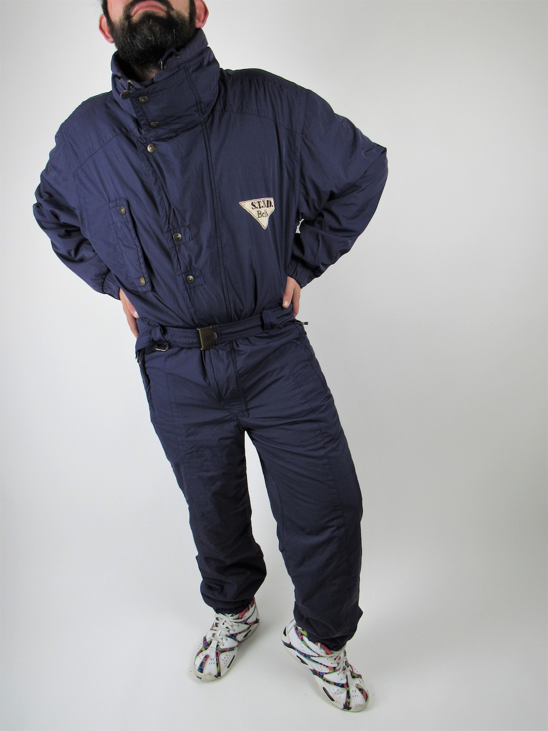 Belfe 90s Vintage One-piece Ski Suit Size XL - Etsy