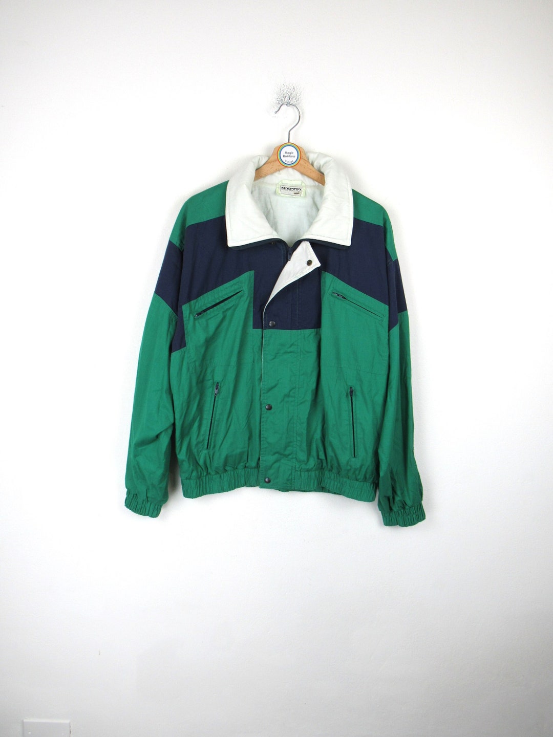 Morotto Wear Windbreaker Vintage 90s - Size L - Etsy