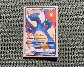 Holo & Non-holo 11x Custom Made Pok\u00e9mon Cards Charizard Full Art ...