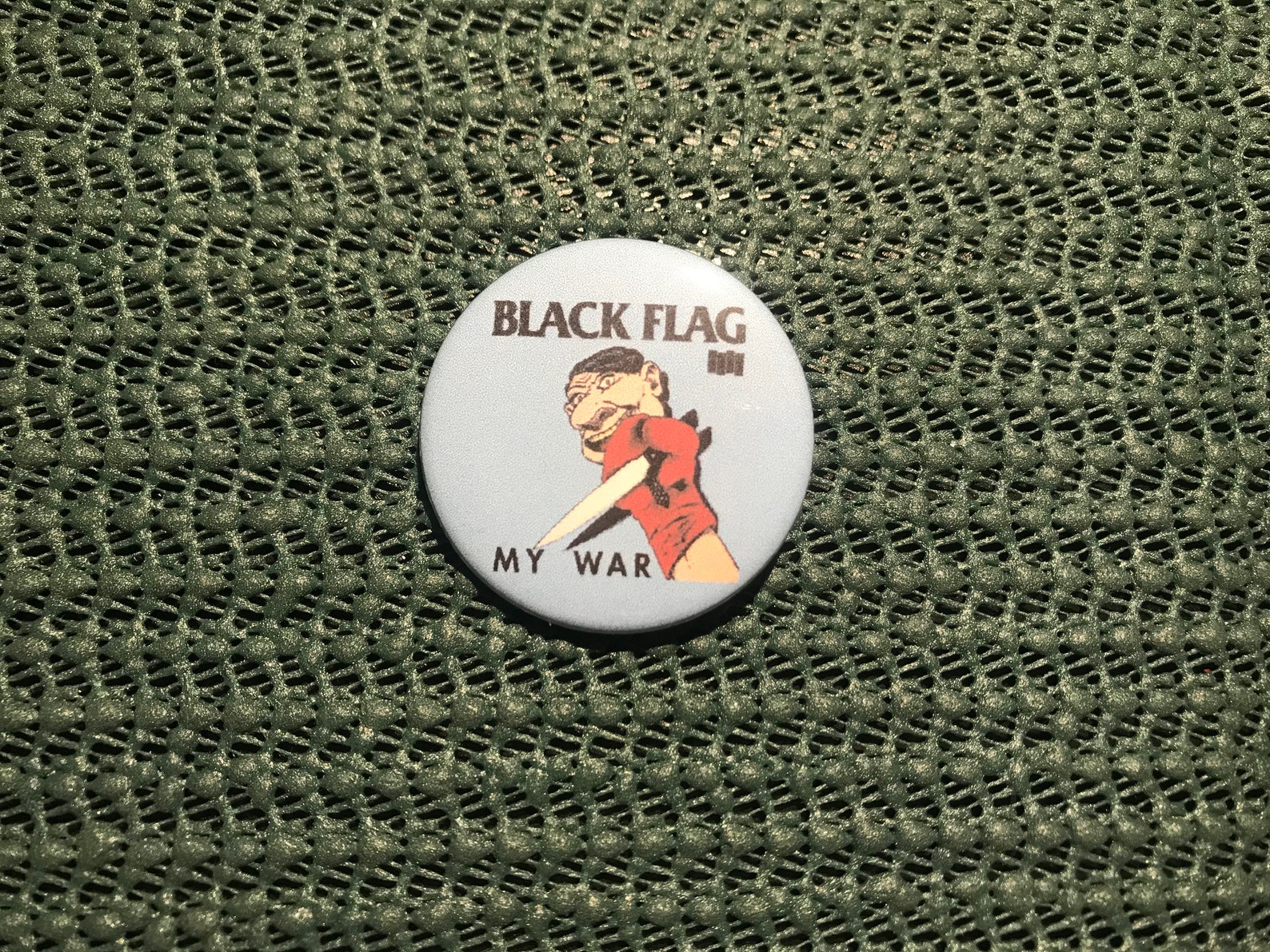 Black Flag my War Album Cover Logo Punk Rock Pin | Etsy