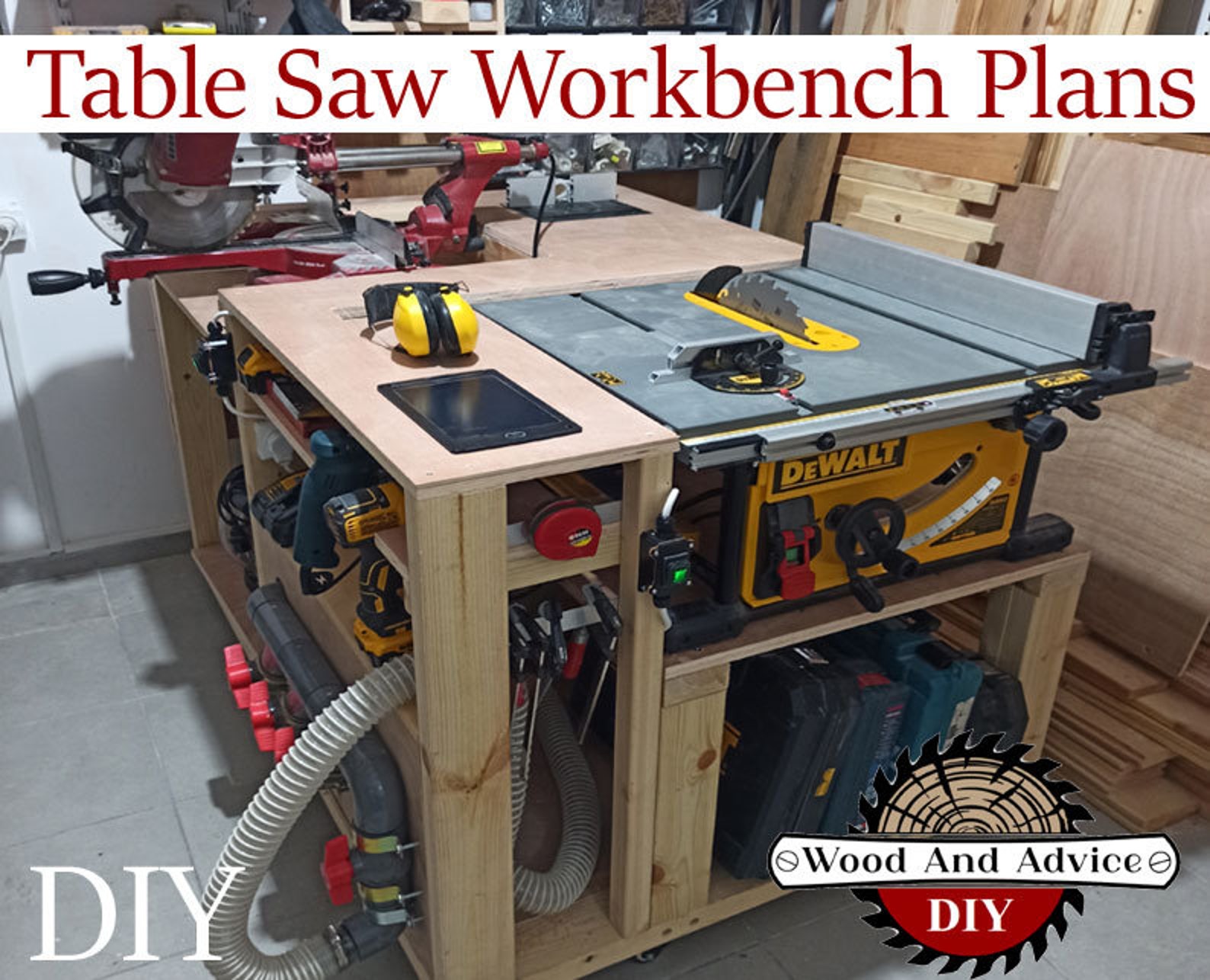 PDF Mobile Workbench Plans | Mobile Werkshop | All in One | Compact ...