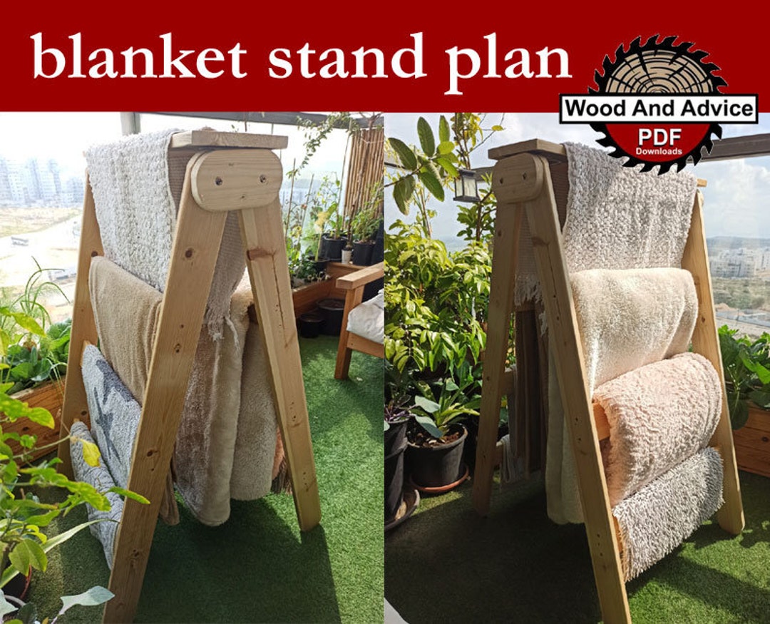 Quilt Stand Plan/quilt Rack Plan/quilt Holder Plan/blanket Rack Plan ...