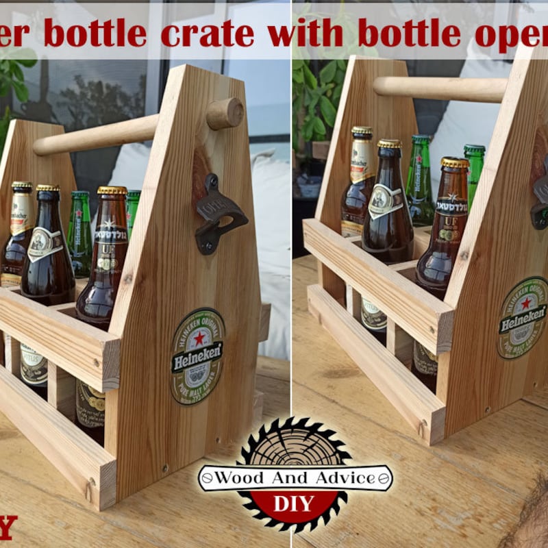 Beer Crate - Etsy