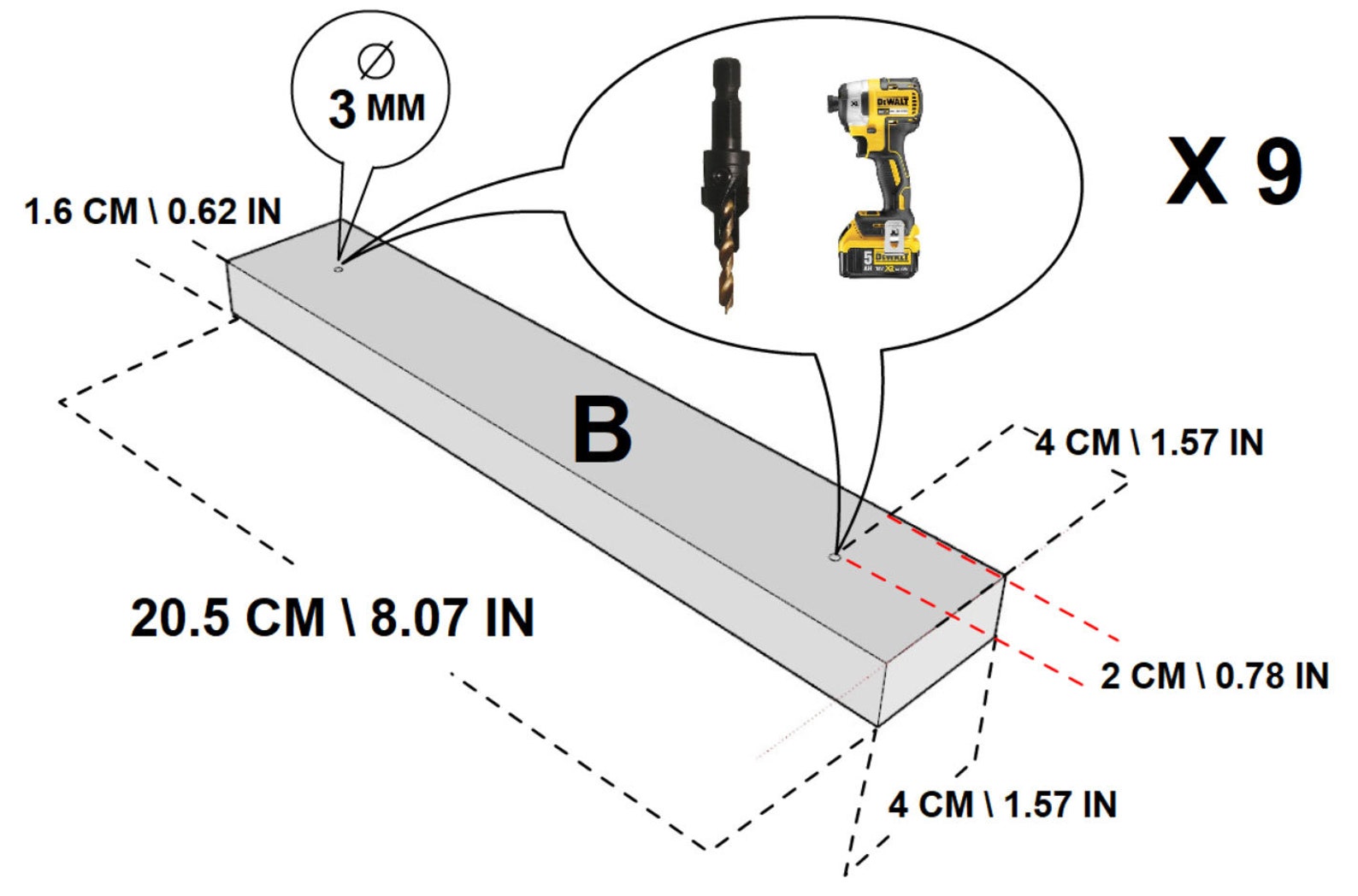 PDF Build Plans Cordless Drill Holder DIY Plans Wall Mounted - Etsy