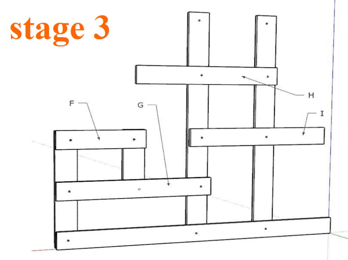 Plant Stand Plan/indoor Plant Stand Plan/pdf - Etsy