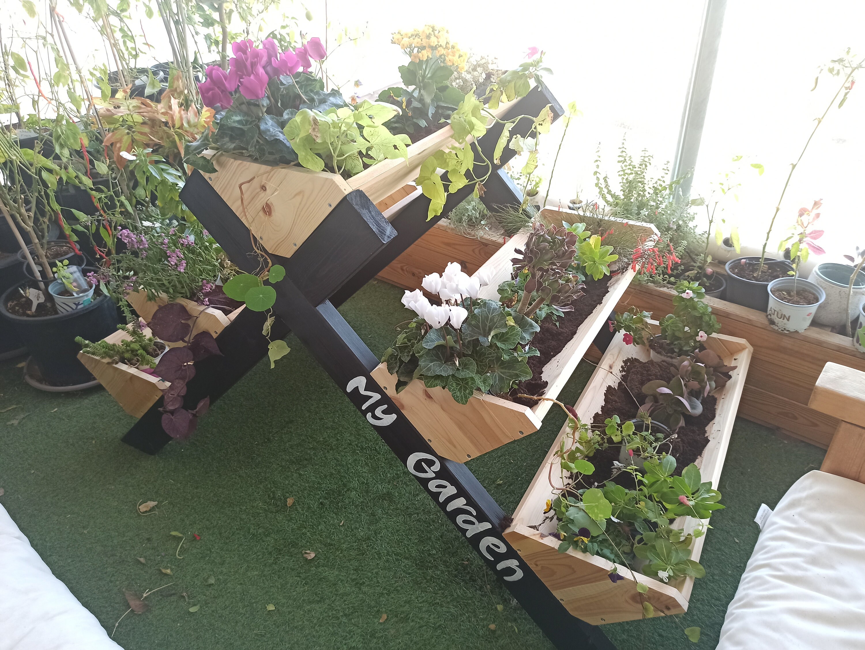 5 Box Tier Planter Plans, Multi-tier Planter, Fence Picket Planter ...