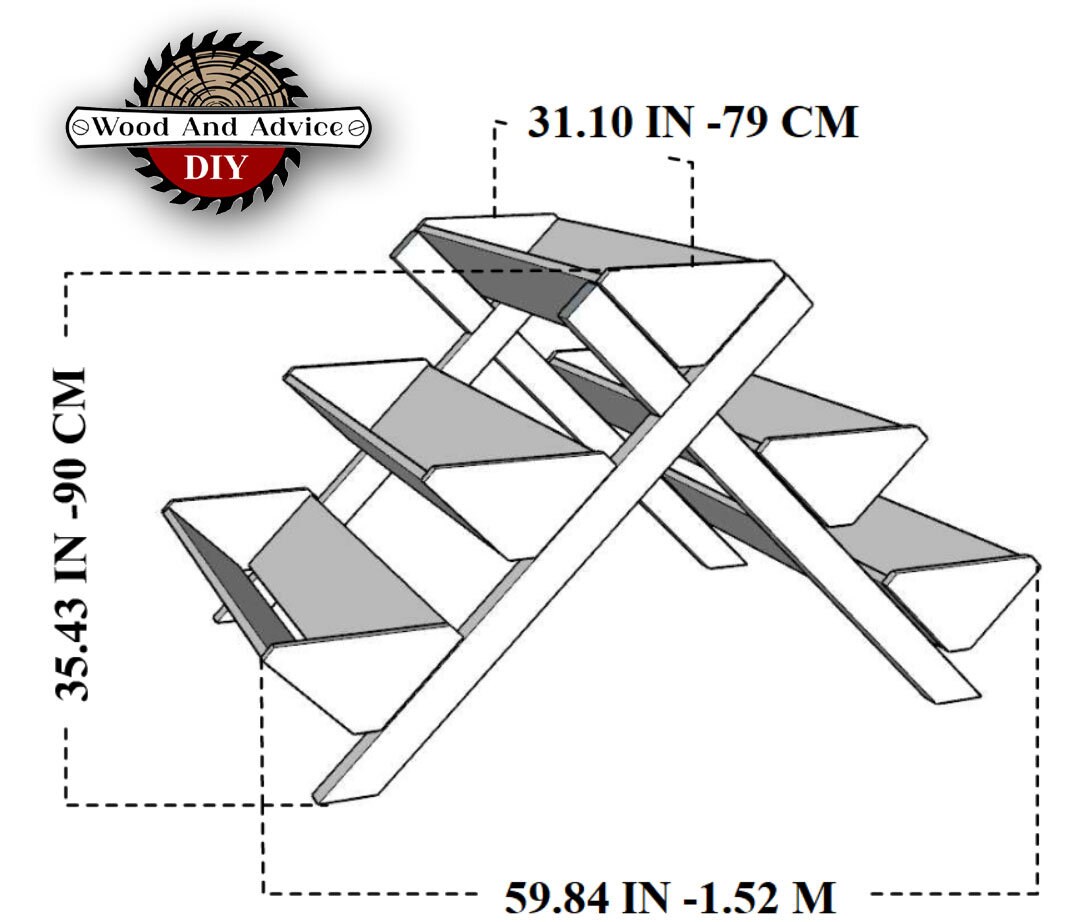 5 Box Tier Planter Plans, Multi-tier Planter, Fence Picket Planter ...