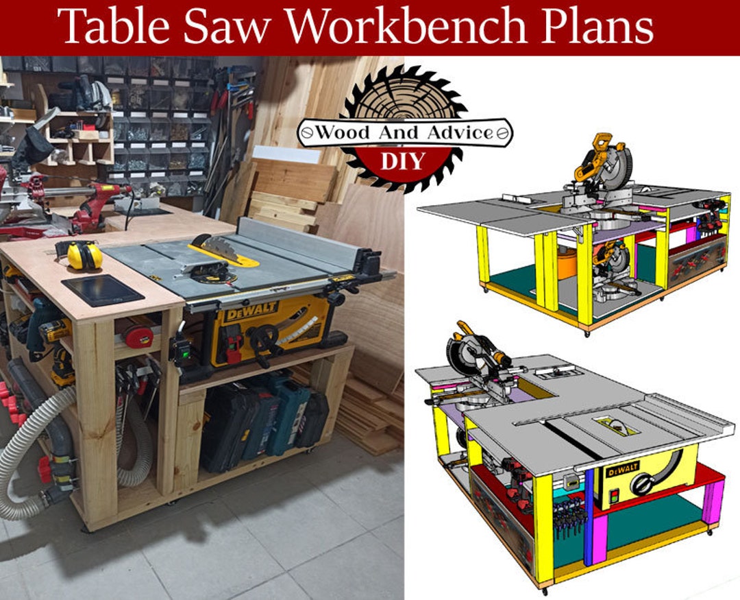 PDF Mobile Workbench Plans | Mobile Werkshop | All in One | Compact ...