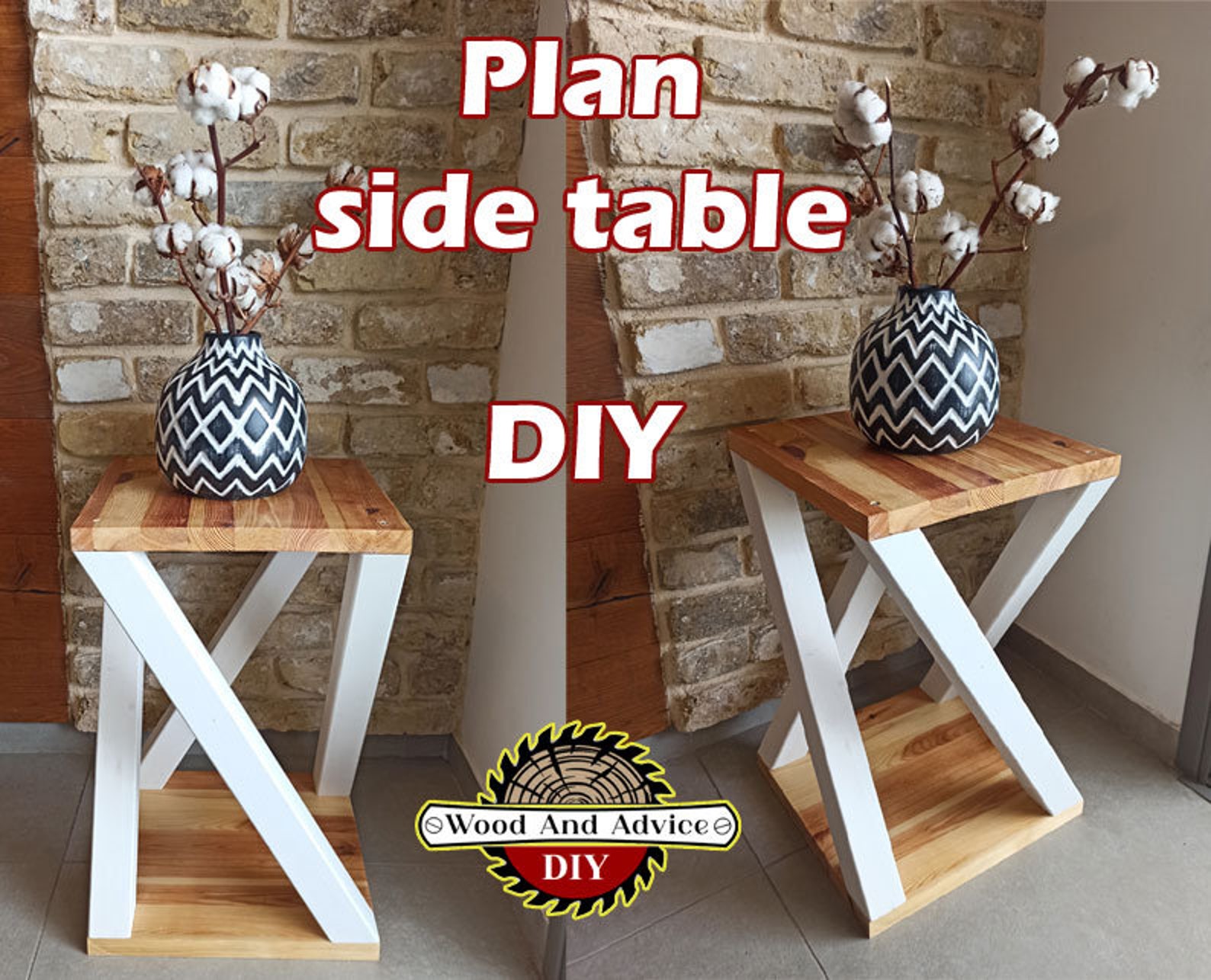 DIY Side Table Plan,diy Plan,end Table Plan/sofa Table Plan/book Stand Plan/book Table Plan ...