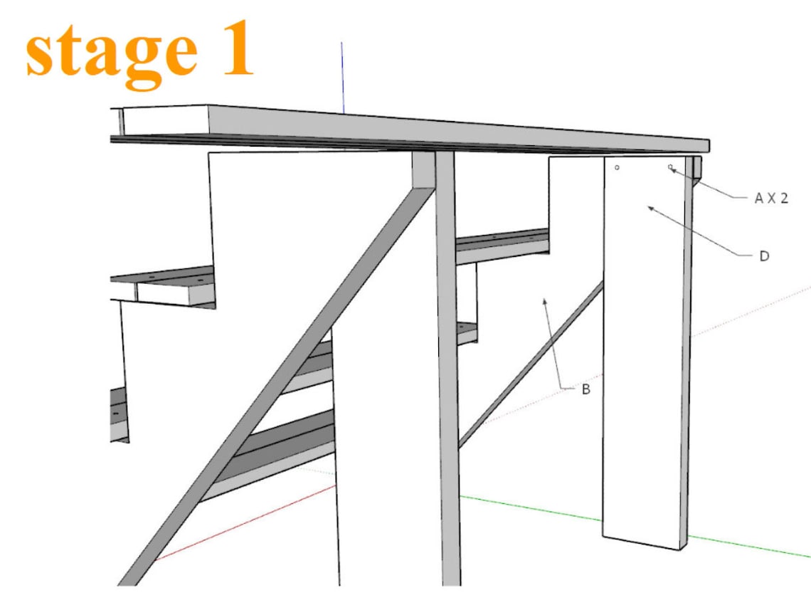 Display Stand Plan/portable Display Stand Plan/crafting Stand Plan ...