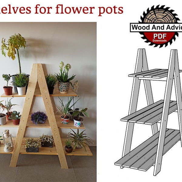 Plant Ladder - Etsy