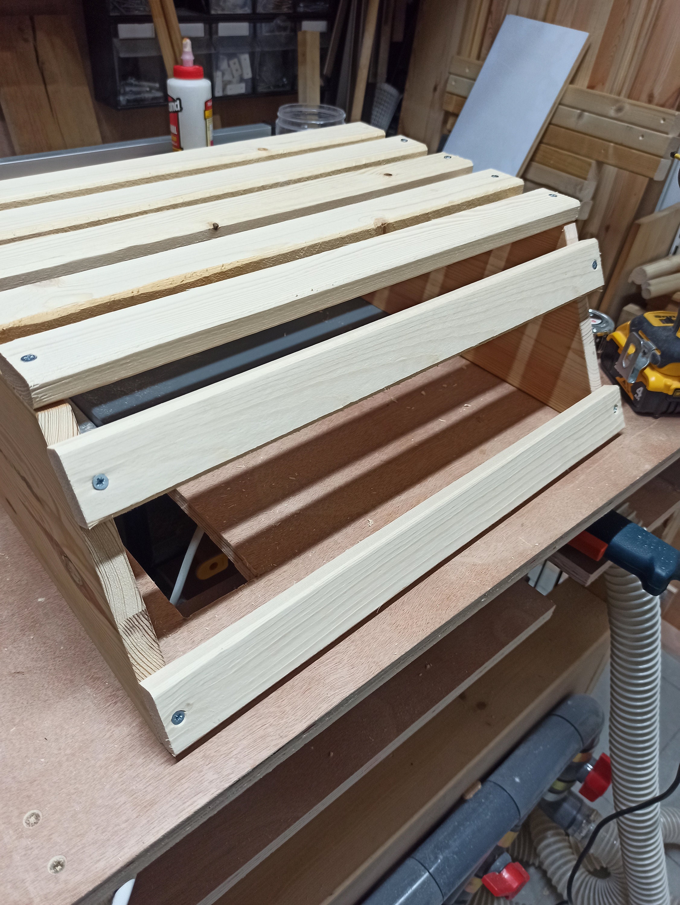 DIY Kitchen Wooden Two-tier Storage Rack Plan/portable Shelf for ...