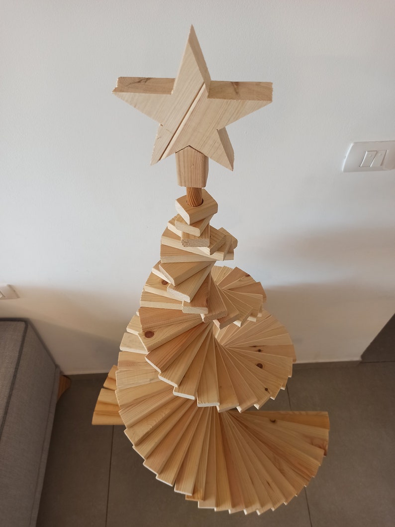 Spiral Tree Combo! Spiral Christmas Tree, Wooden Spiral Christmas Tree ...