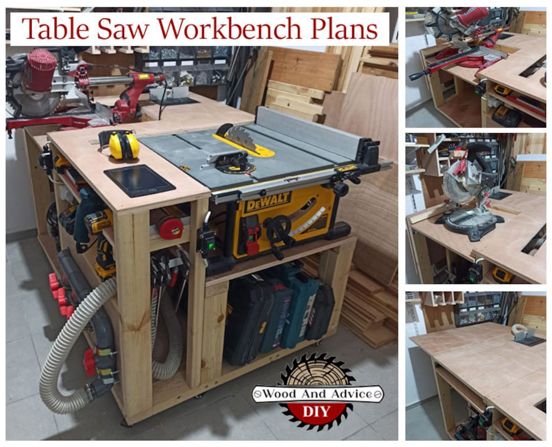 PDF Mobile Workbench Plans | Mobile Werkshop | All in One | Compact ...