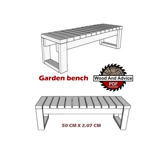 Pool Bench Plan/wood Bench Plan/landscape Bench Plan/garden - Etsy