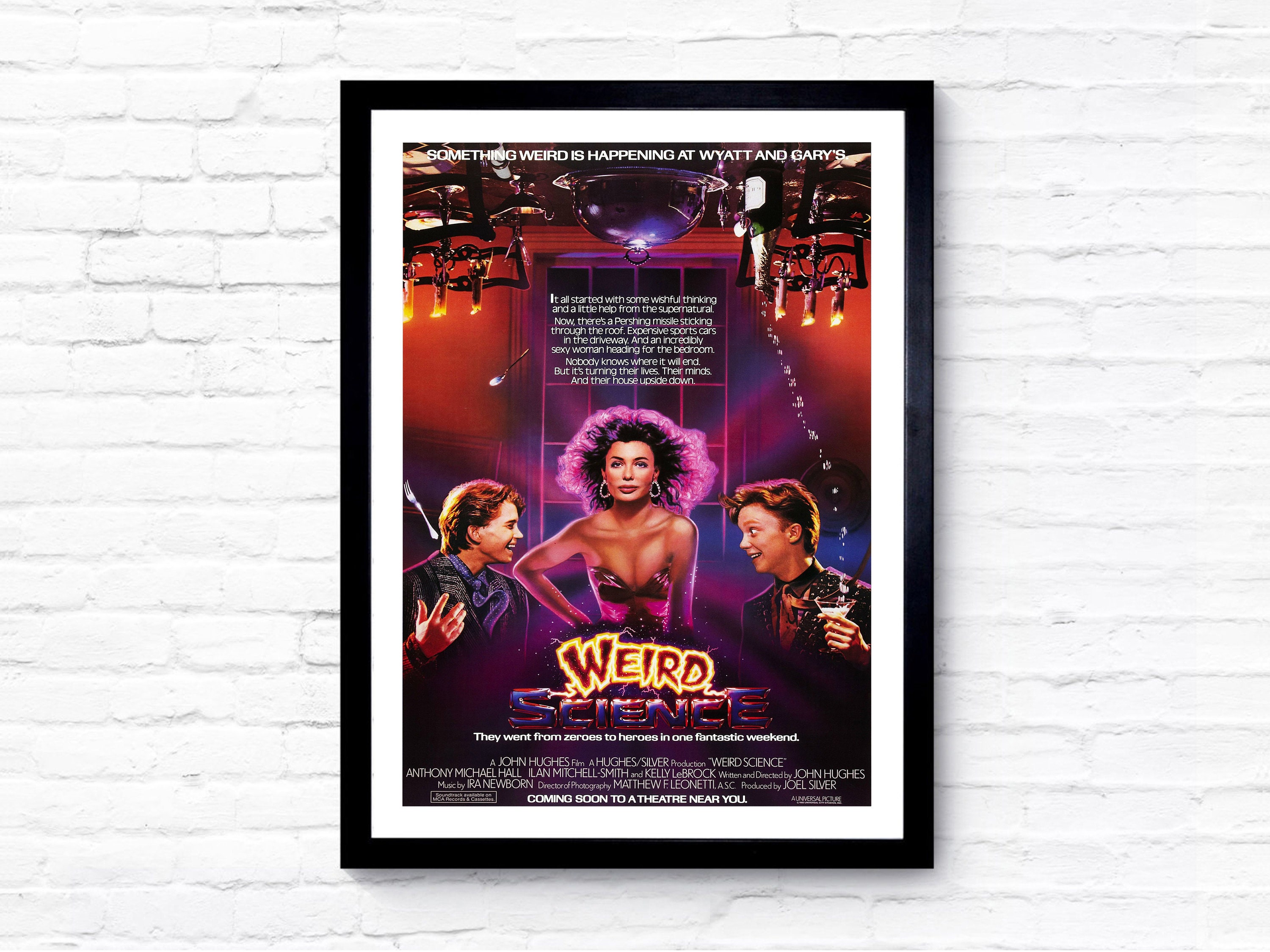 Weird Science Movie Poster