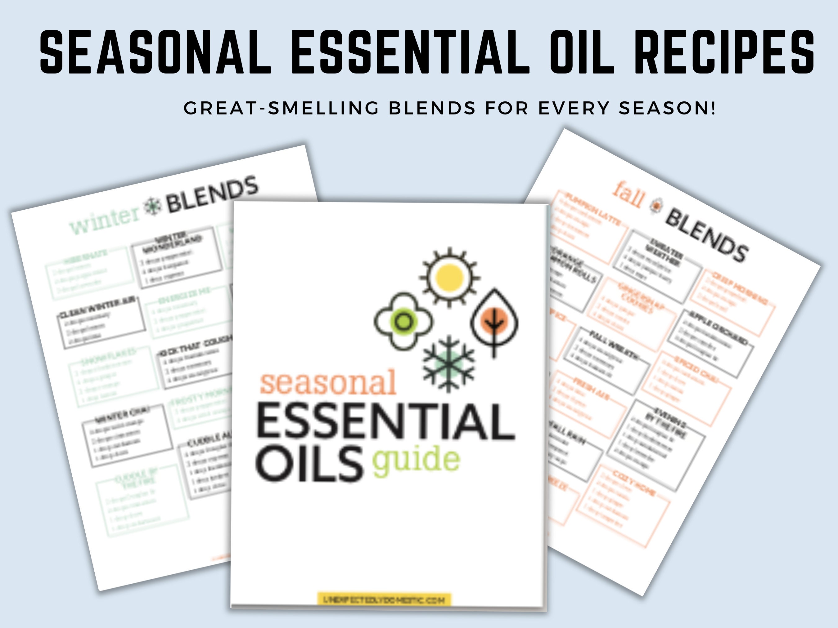 Essential Oil Recipes Essential Oil Printables Essential Oil Diffuser ...