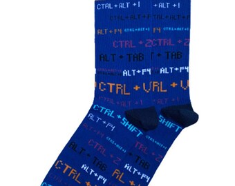 Mens Novelty Socks Keyboard - Etsy