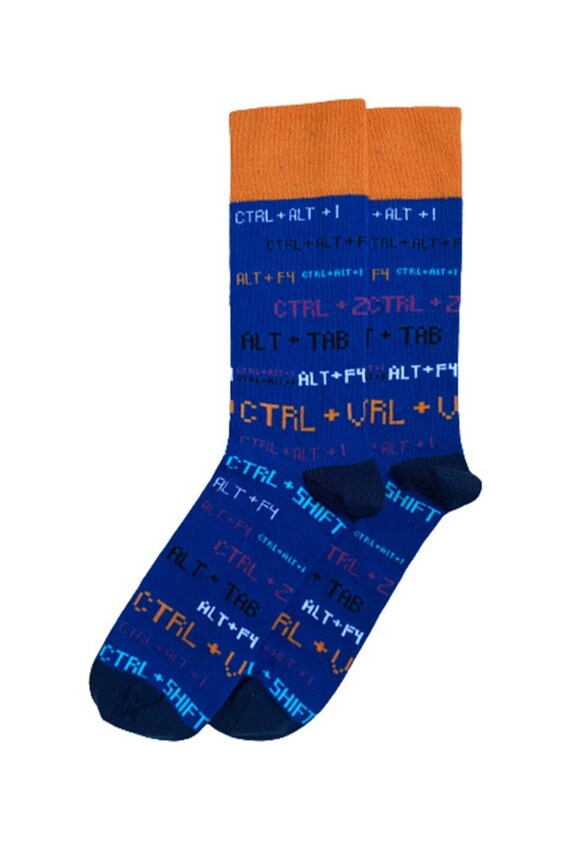 Programmer Coder Socks IT Developer Keyboard Socks Funky - Etsy