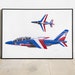 Alphajet Handmade Aviation Illustration Airplane Poster Wall Art Print ...