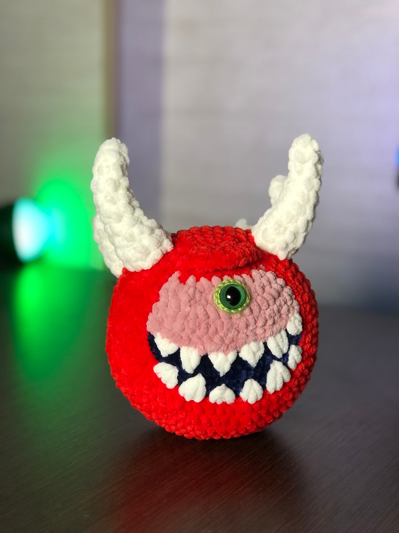 Cacodemon DOOM toy plush | Etsy