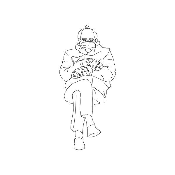 Bernie Sanders Svg - Etsy