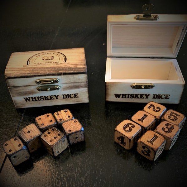 Wooden Dice - Etsy