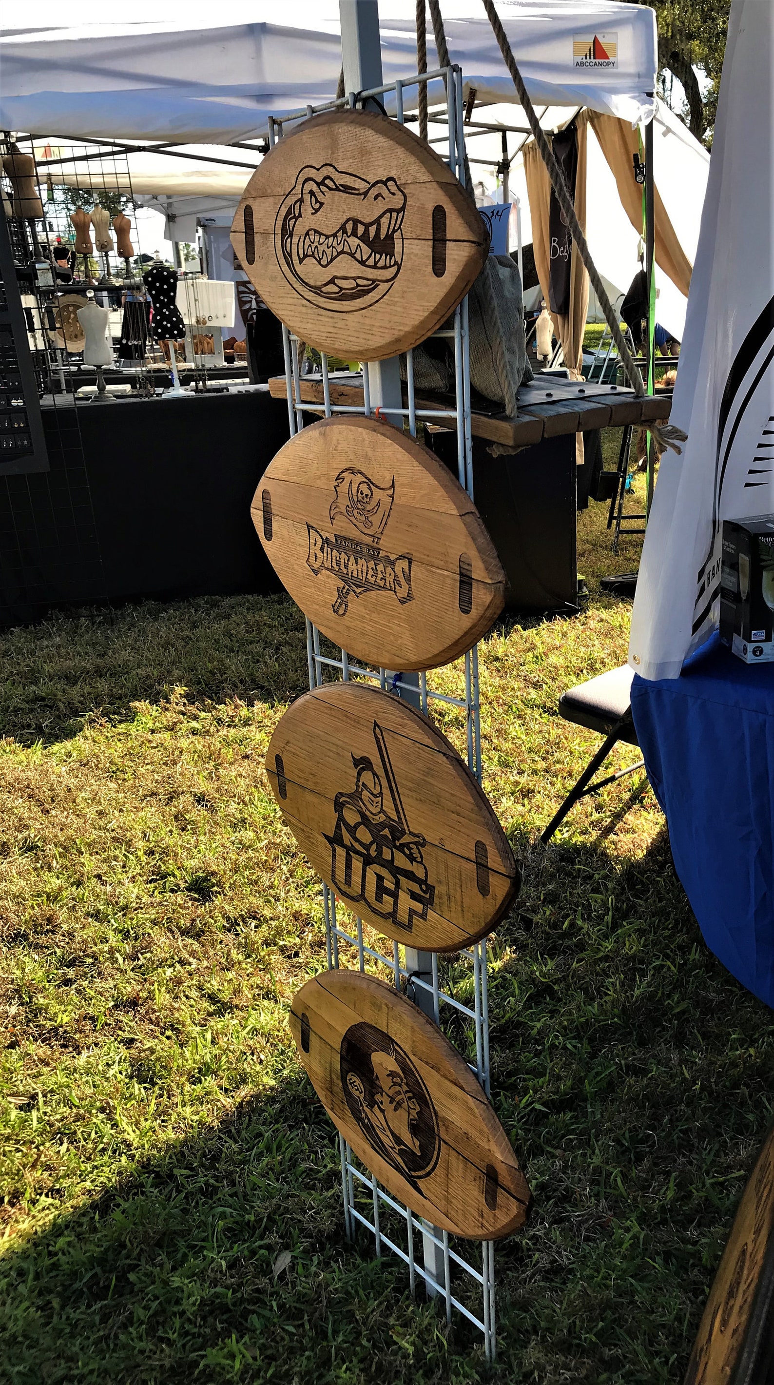 Whiskey Barrel Football: Rustic Laser Engraved Sports Decor - Etsy