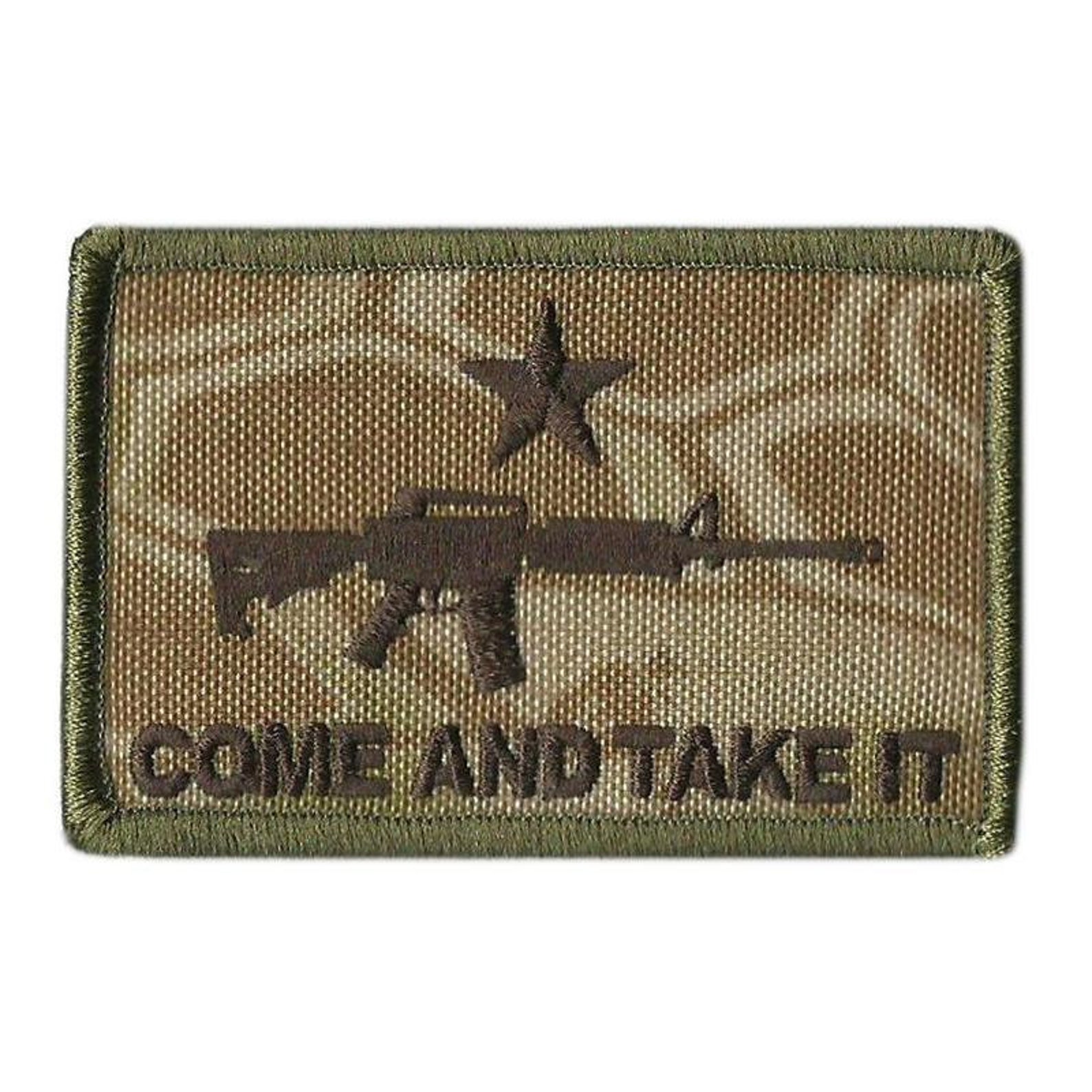 M16 M-16 Come and Take It Patches 3x2 - Etsy