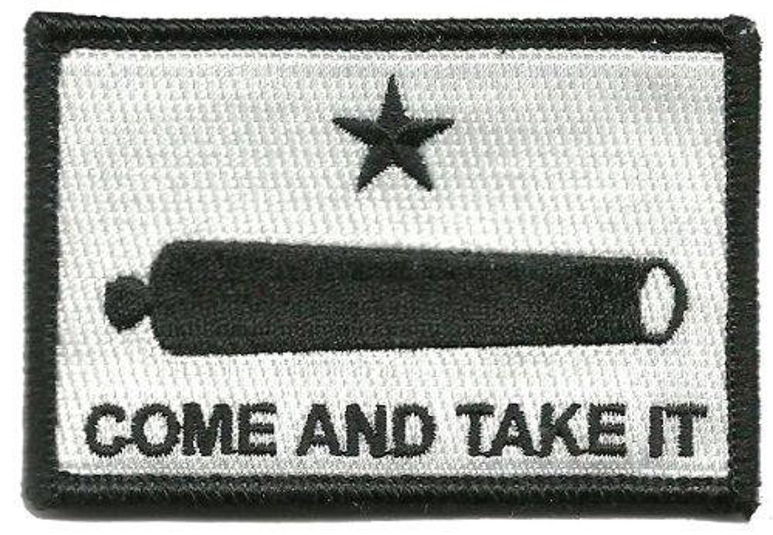 Gonzales Come & Take It Cannon Patches 3x2 Hook Backing - Etsy UK