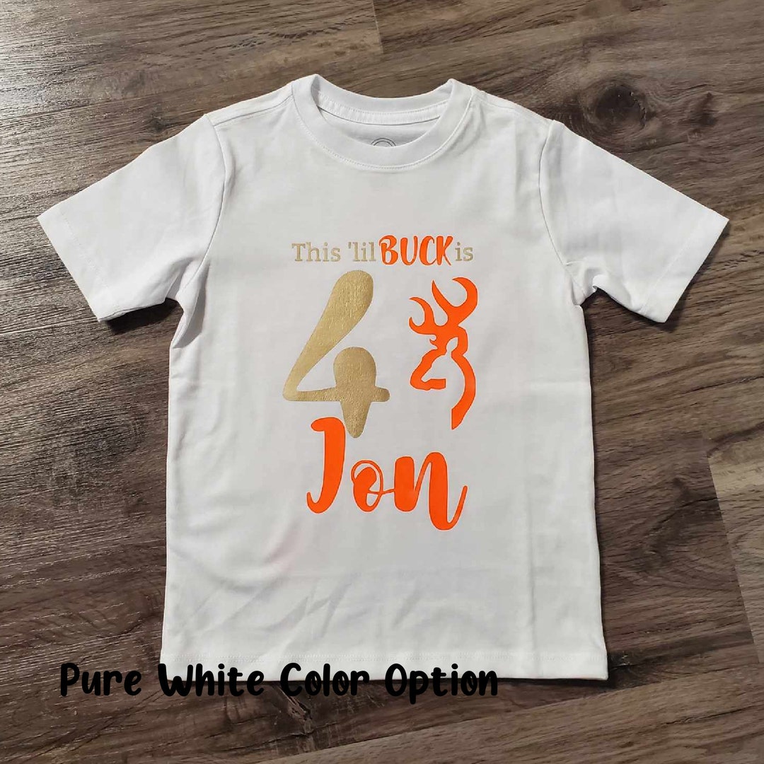 This Little Buck T-shirt, Camo Birthday Shirt, Deer Birthday Shirt ...