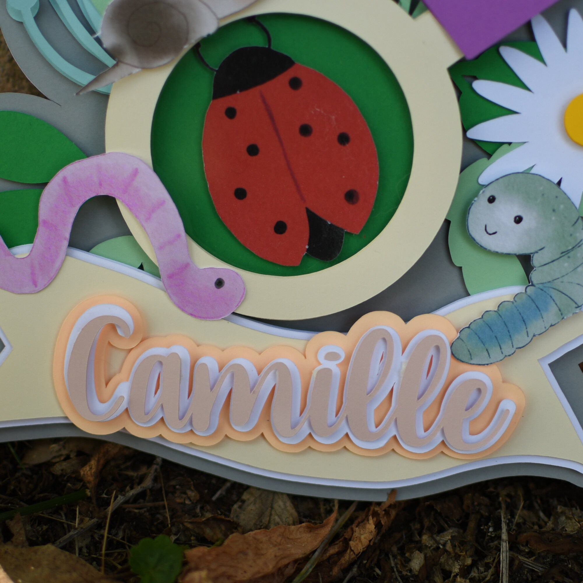 Bug Birthday Insect Theme Cake Topper Insect Topper - Etsy