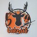 Hunting Themed Cake Topper Kids Deer Hunting Cake Topper Deer Hunting ...